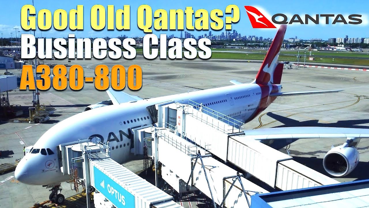 4K | Fool Me Once! The All So Simple and Basic Qantas Business Class ...