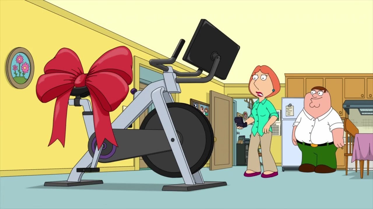 Family Guy - Peter gets Lois an exercise bike - YouTube