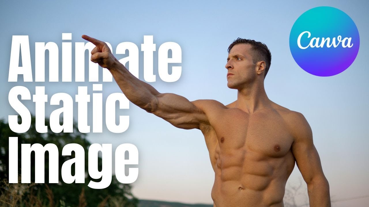 How to Animate Static Images in Canva (Easy Hack!) - YouTube