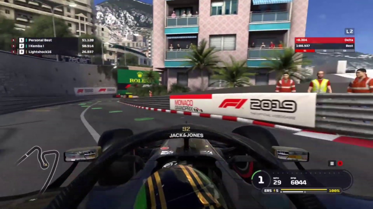 F1 2019 Monaco Setup