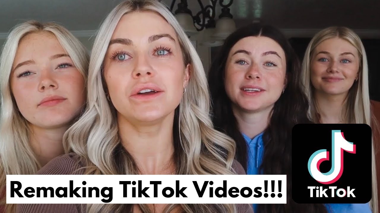 REMAKING VIRAL TIK TOK'S WITH THE ARNOLD SISTERS! - YouTube