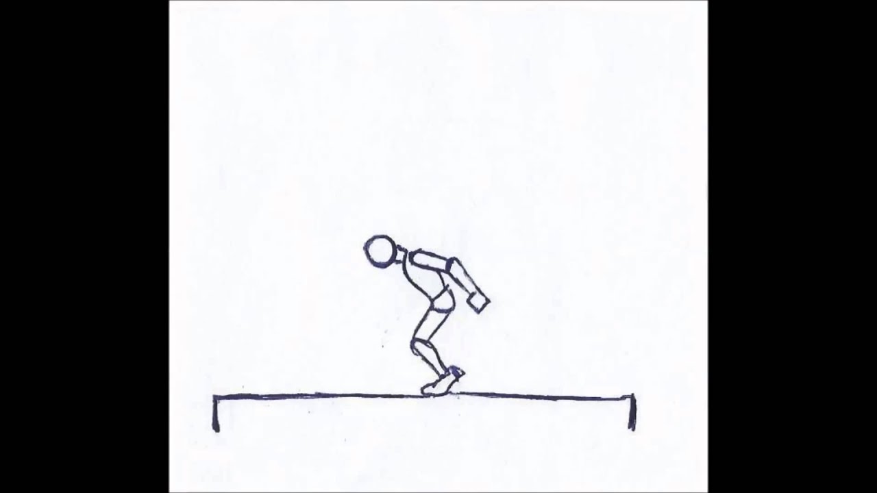 How to BackFlip - My first animation - YouTube