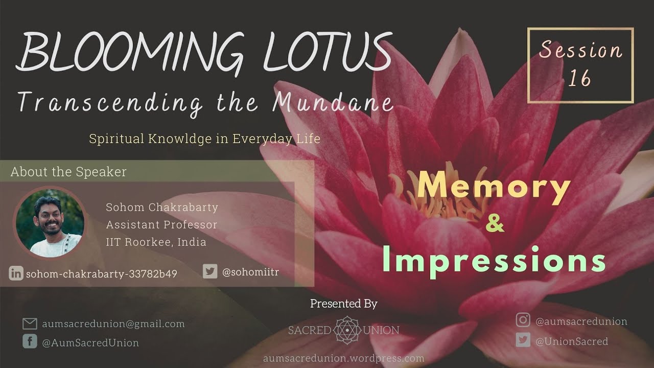 Memory and Impressions | Blooming Lotus: Transcending the Mundane ...