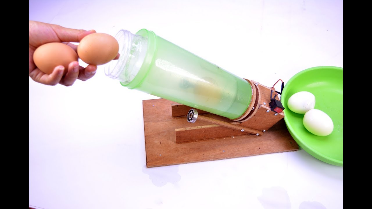 How to Make Eggshell Peeler, You Can Make it at Home - YouTube