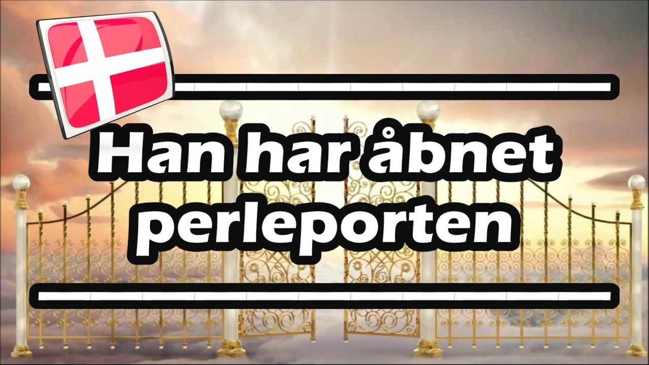 Han har åbnet perleporten — Klaver - YouTube