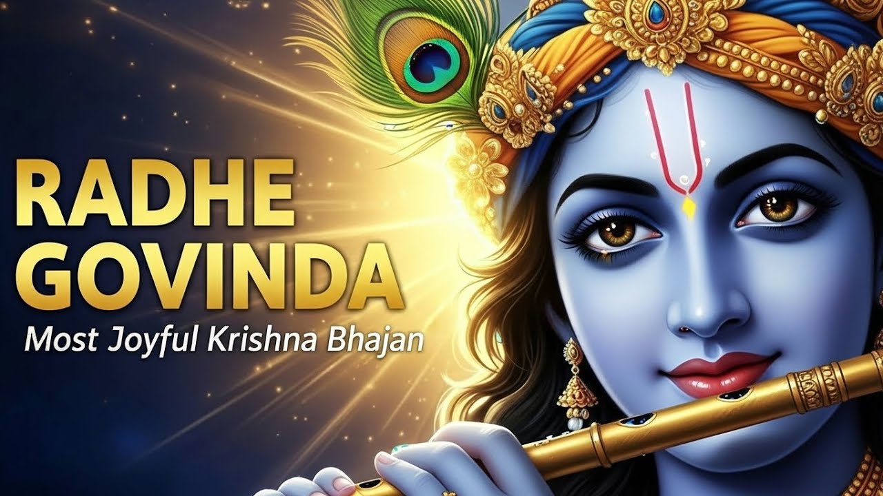 Radhe Govinda | Uplifting Krishna Chant | Energetic Morning Vibes - YouTube