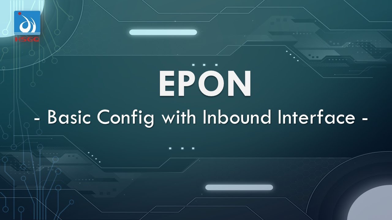 Basic Config dengan inbond interface - YouTube
