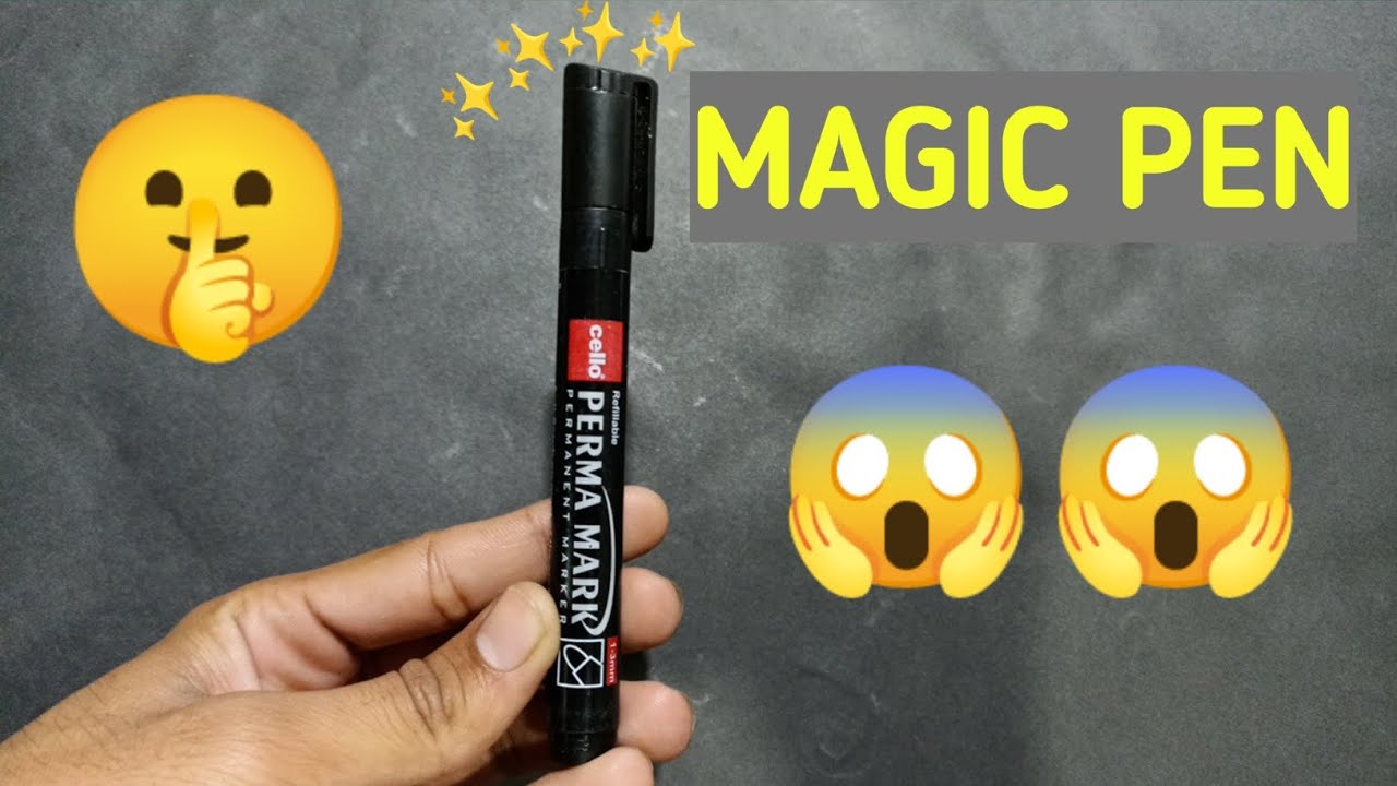 How to make magic pen😱😱।।DIY Home made mgic pen।। Make Invisible Ink ...
