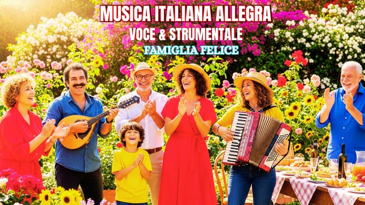 Festive and Joyful Italian Music - Instrumental and Vocal | Famiglia ...