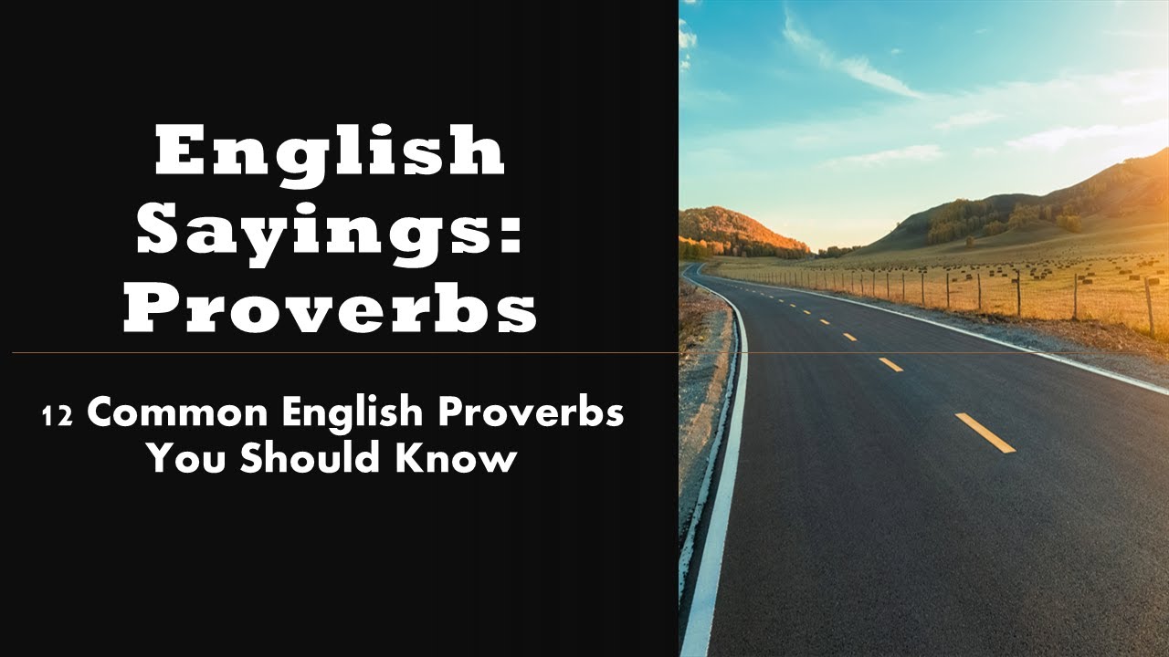 English Sayings| Proverbs with examples| how to improve English ...