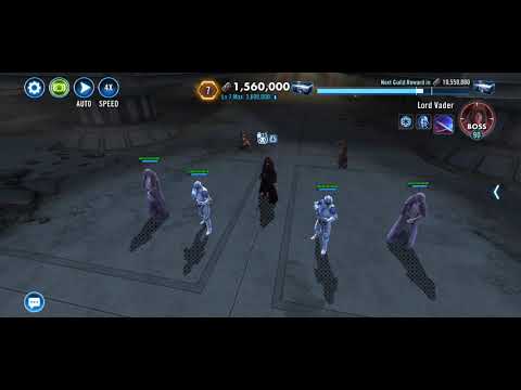 SWGOH 3.6 million raid with Tarkin and Scorch. - YouTube