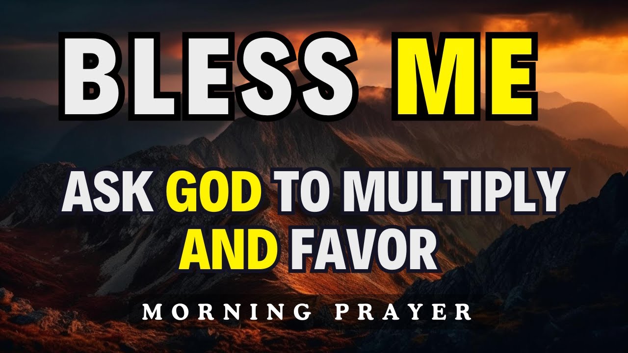 Trust God to Multiply Your Blessings and Favor Your Path | Powerful ...