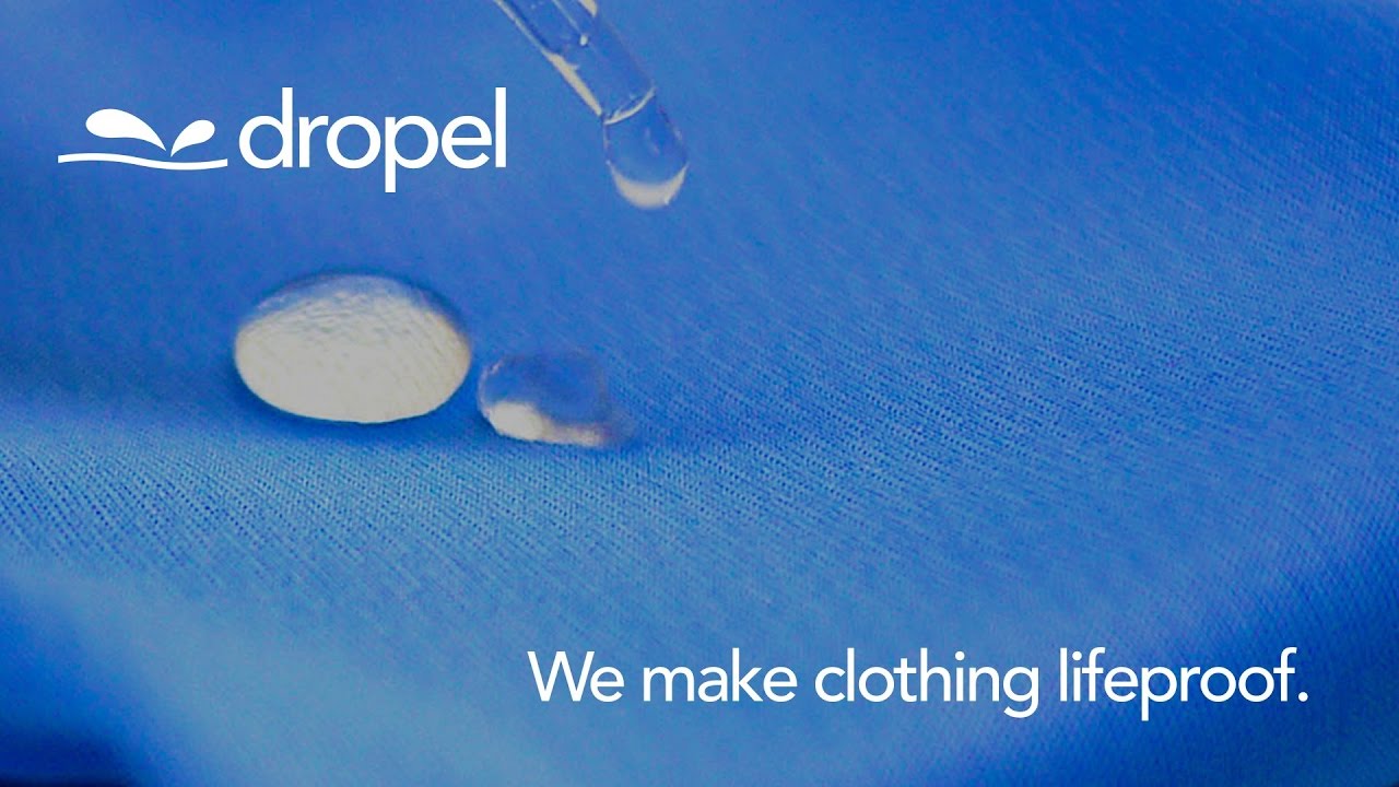 Dropel makes clothing lifeproof - YouTube