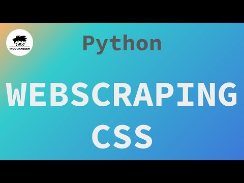 Wie kann ich mit Python das CSS einer Seite auslesen? - YouTube