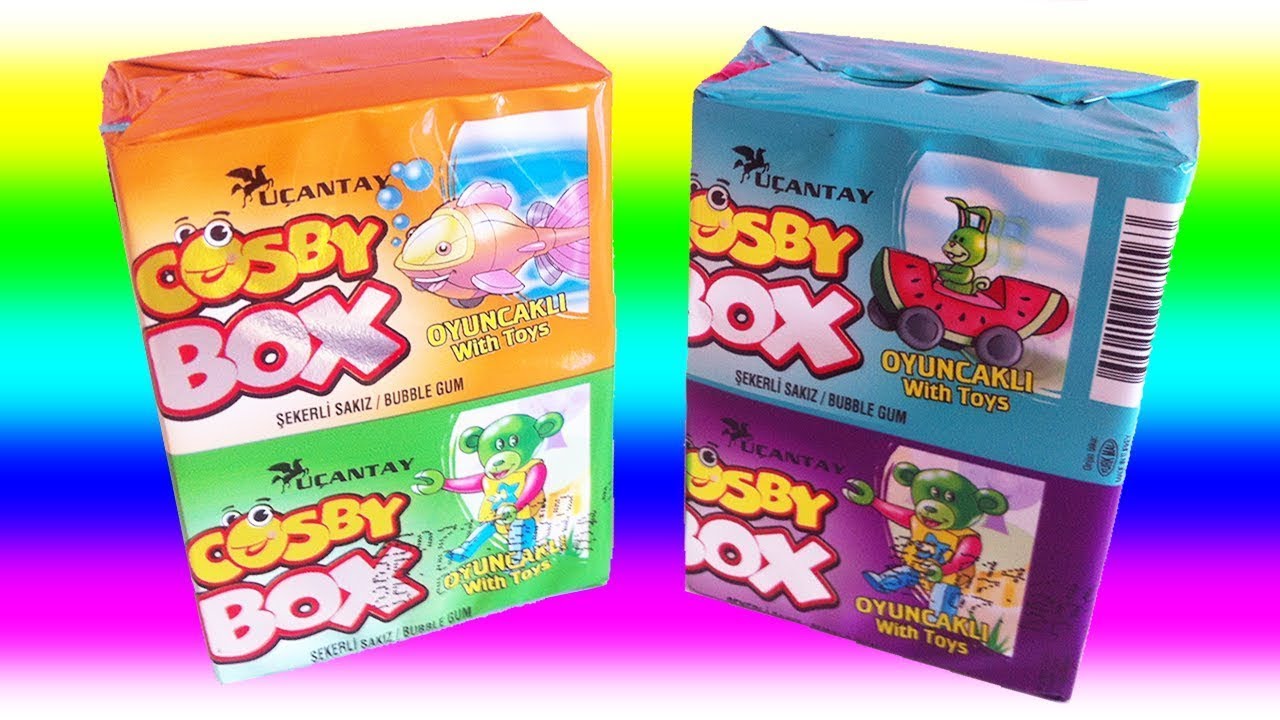 Nehir Niloya ile Birlikte Tam 6 Tane Cosby Box Sürpriz Oyuncak Kutusu ...