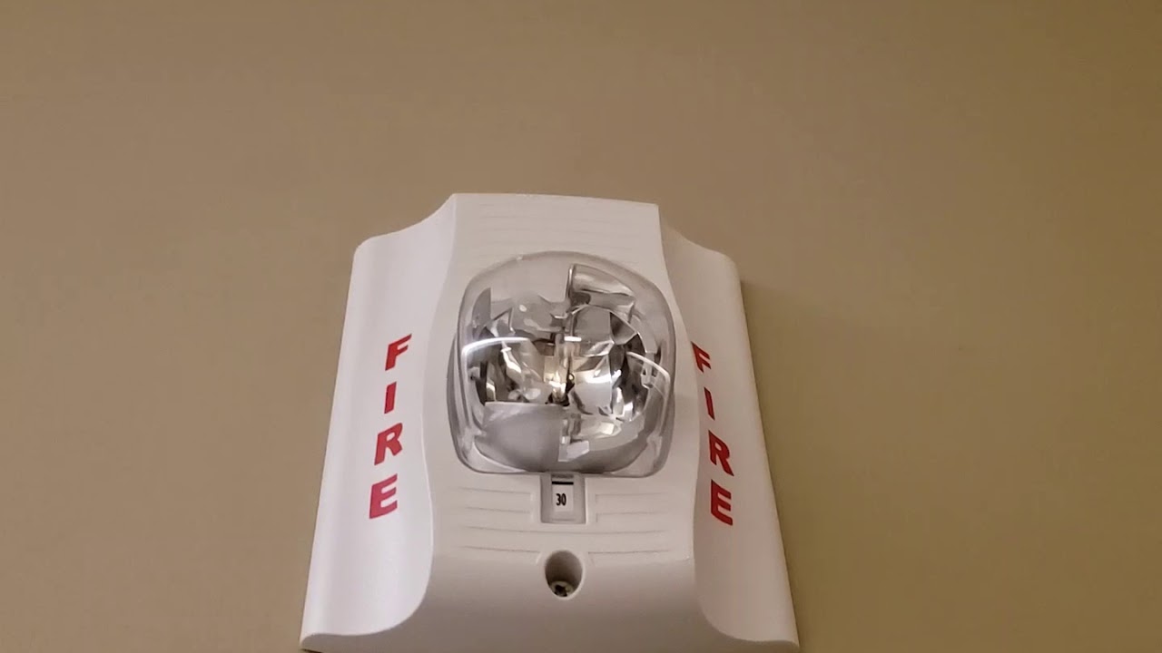 Spectralert Fire Alarm at Pharmaceutical Science Research Center - YouTube