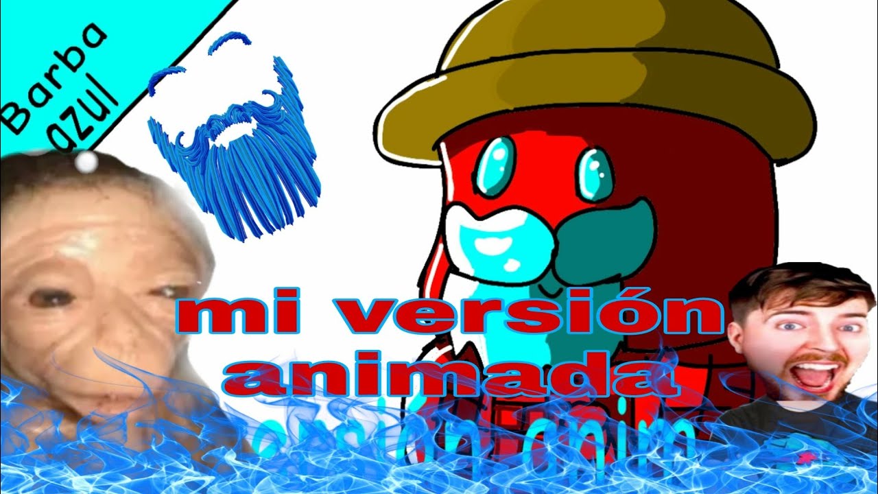 animación de barba azul xd #humor #video #animación - YouTube