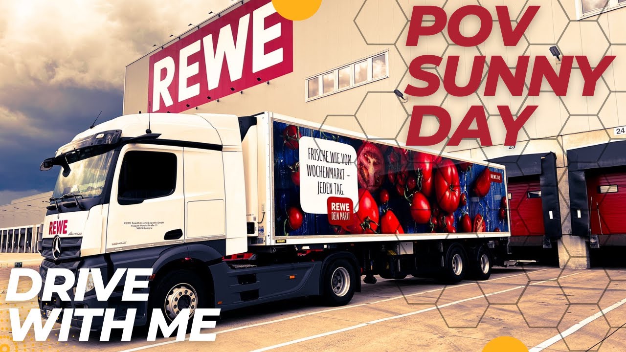 Drive with me , Mercedes Actros NEW GENERATION - YouTube
