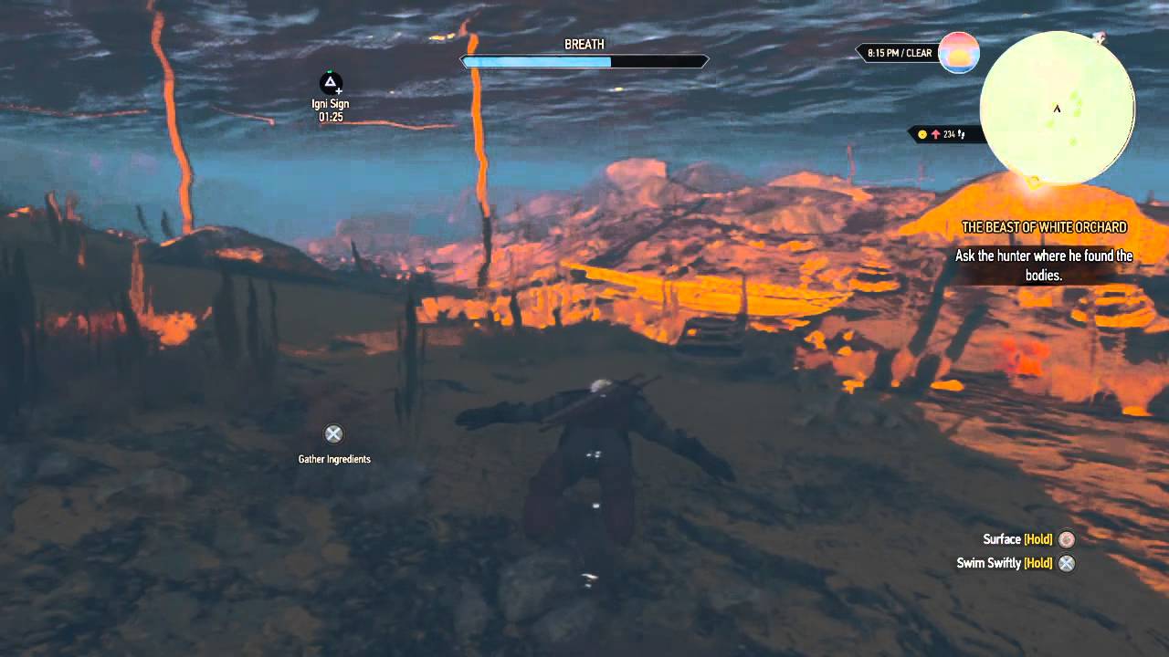 The Witcher 3 Water Scenery - YouTube