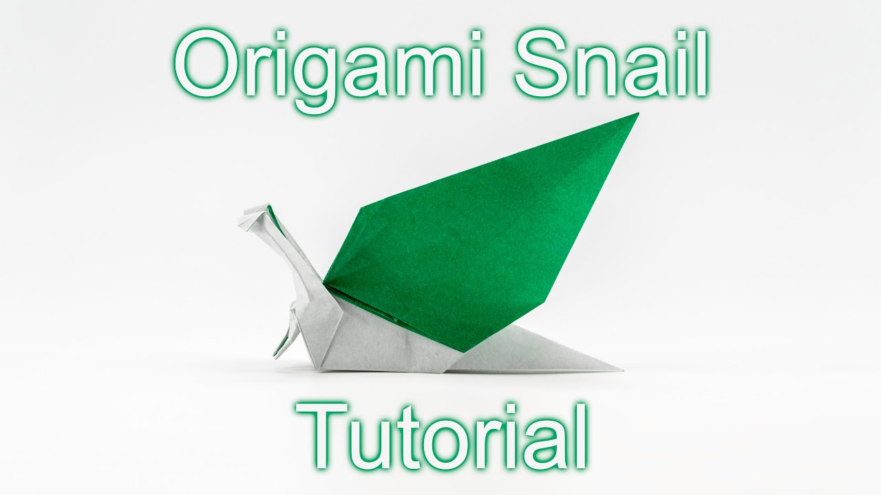 Origami Snail Tutorial (Intermediate) - YouTube