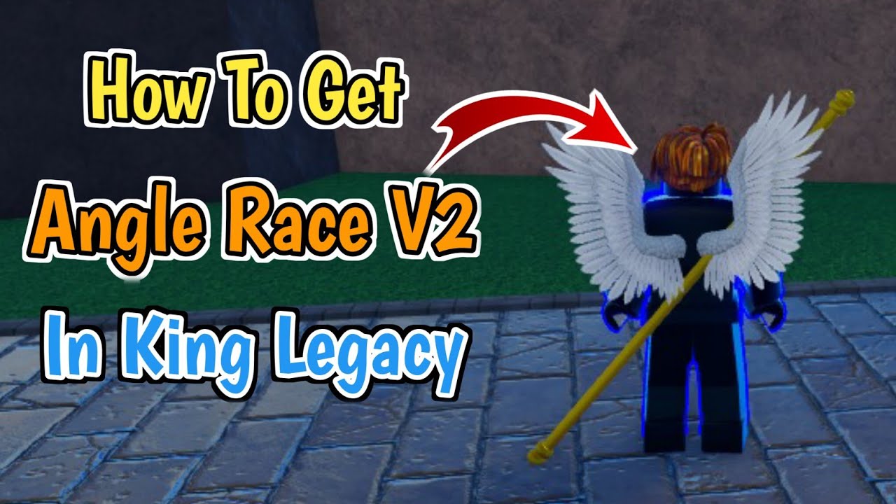 How To Get Angel Race V2 In King Legacy (2025) | King Legacy Update 8 ...