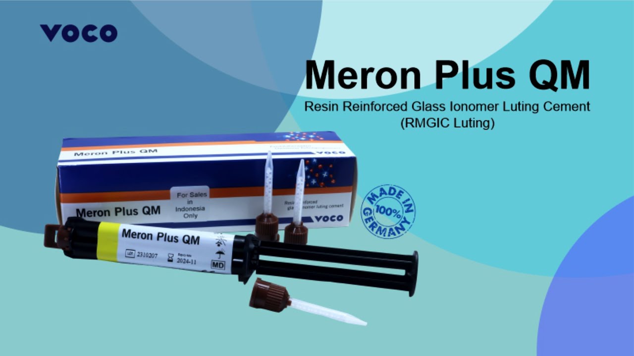 Meron Plus QM | Resin Reinforced Glass Ionomer Luting Cement (RMGIC ...