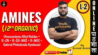 Amines Organic Chemistry class 12 |Ammonolysis alkyl Ha... | Doovi