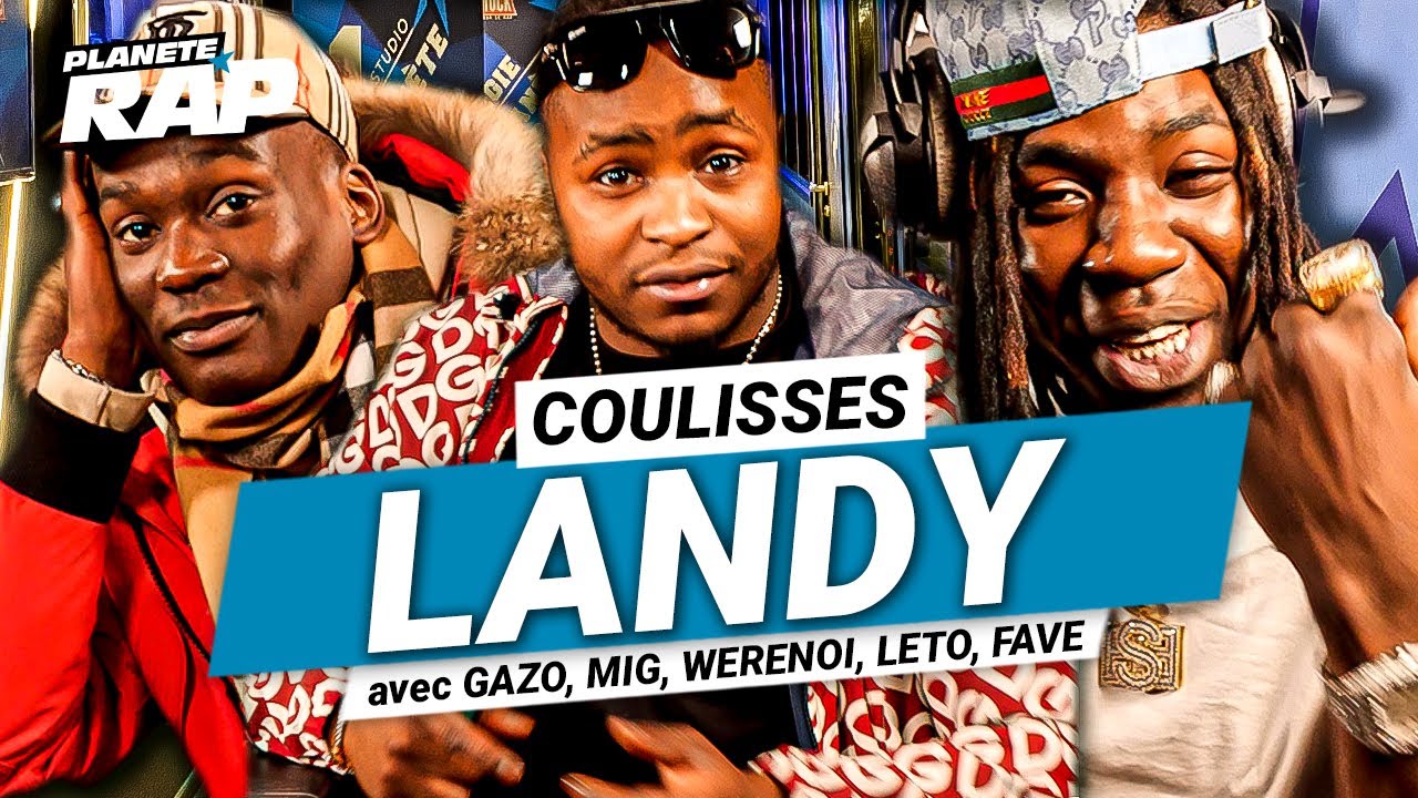 Les coulisses du Planète Rap de Landy ! (avec Gazo, MIG, Werenoi, Leto ...
