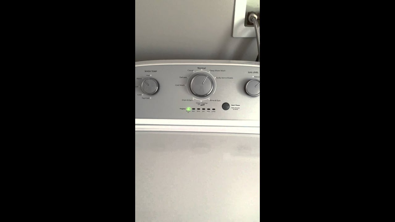 One Day Old Whirlpool HE Washing Machine-Perfect If You Like Nuclear ...