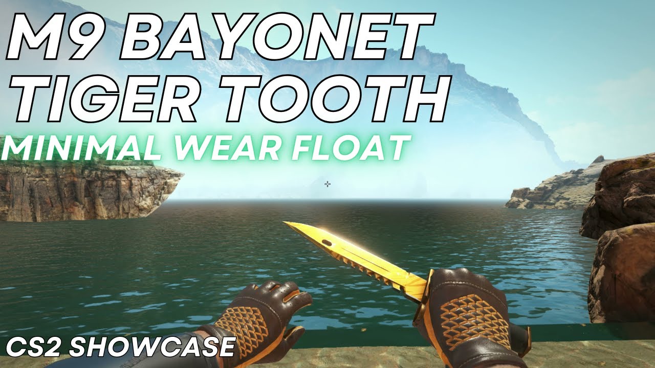 M9 Bayonet Tiger Tooth (Minimal Wear) | CS2 Skin Showcase #1463 - YouTube
