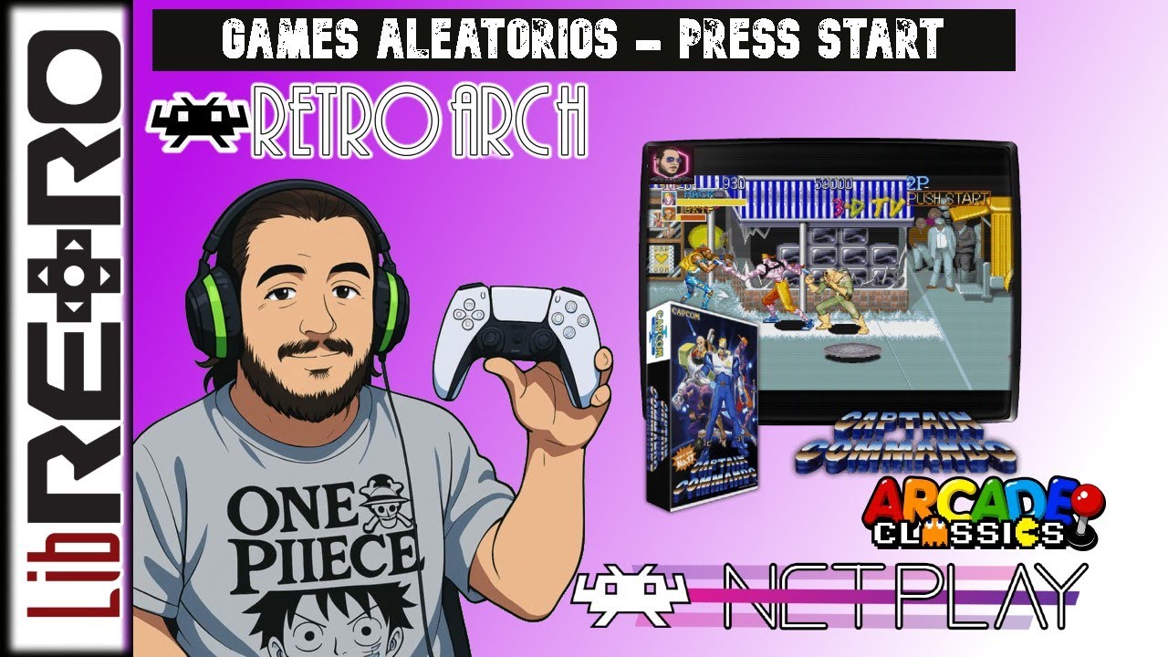 🎮 Live Retrô com Netplay! | Beat 'em Ups e Arcades Clássicos ...