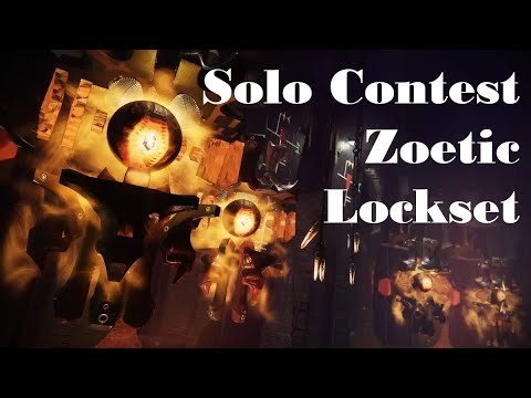 Destiny 2 | Solo Contest Zoetic Lockset - YouTube