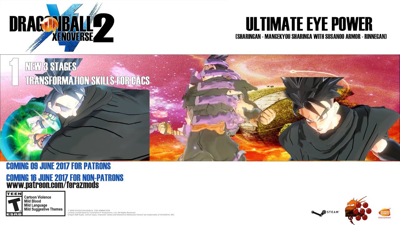 Dragon Ball Xenoverse 2 - Ultimate Eye Power (Added DLC Skills) - YouTube