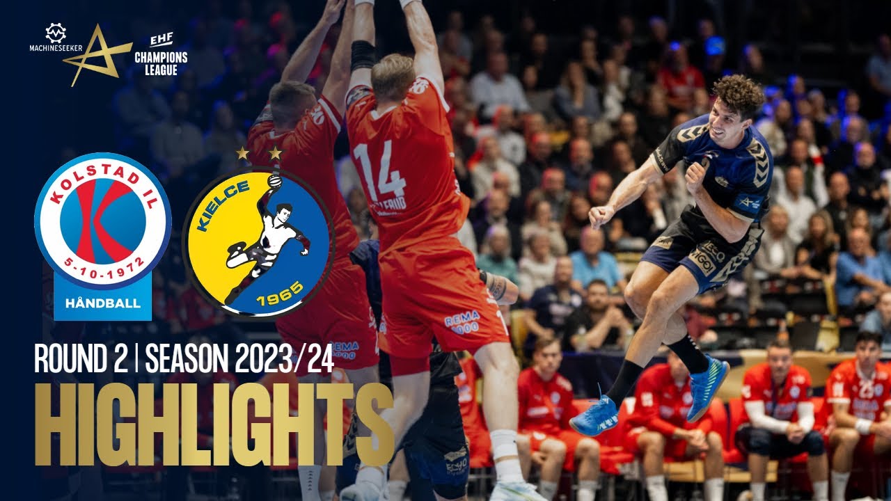 Kolstad Handball vs Industria Kielce | Round 2 | EHF Champions League ...