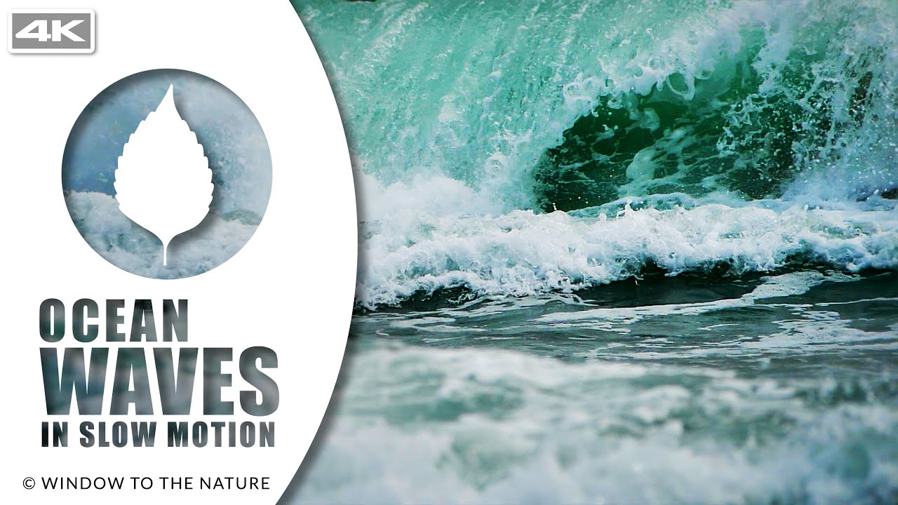 Ocean waves in super slow motion. - YouTube Music