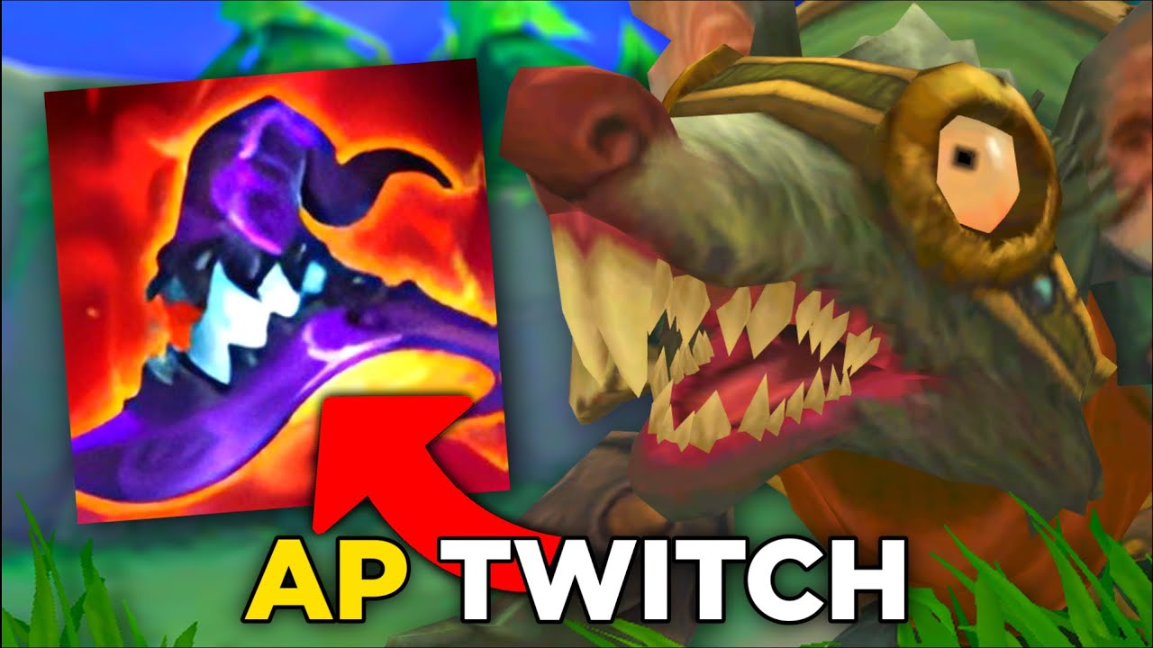 AP Twitch biega po całej mapie w League of Legends - YouTube