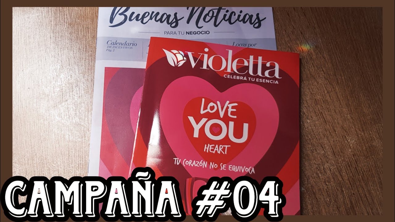 Campaña #4 Pasando Revista+Folleteria📕Violetta Cosmeticos 2023 - YouTube