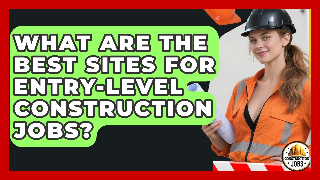 What Are The Best Sites For Entry-level Construction Jobs ...