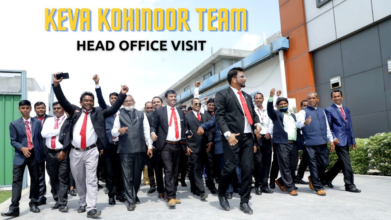 Keva Kohinoor Team Head office Visit | 2021 | Keva Kaipo Industries ...