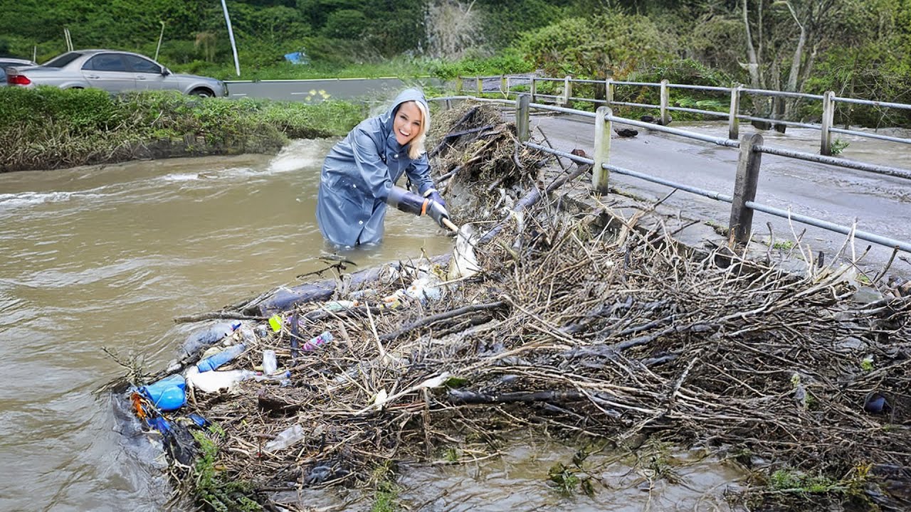 From Clogged to Clear Unblocking a Culvert Drain Fast - YouTube