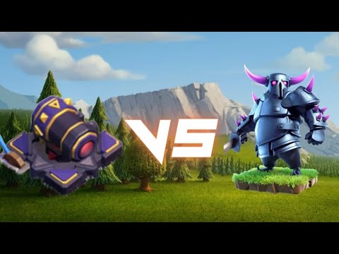Max P.E.K.K.A vs every level cannon formation | Clash of clans #gaming ...