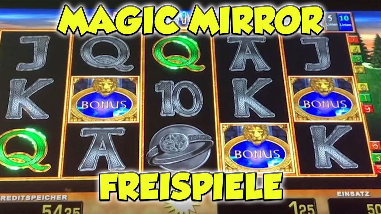 Magic Mirror FREISPIELE TR5 - Merkur Magie, Novoline Spielothek HD - YouTube
