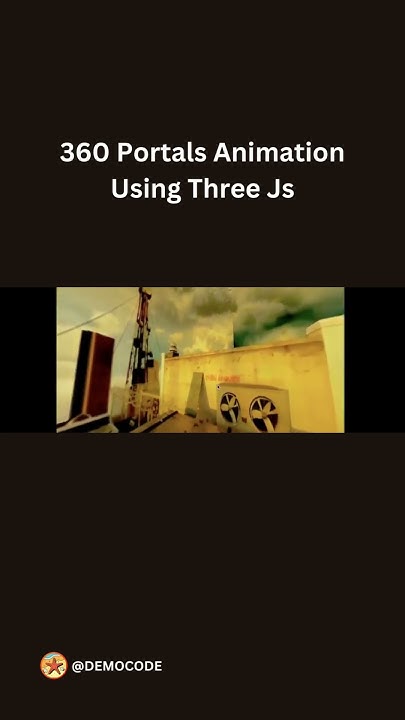 360 Portals Animation Using Three Js Animation Css Threejs Coding Developer Youtube