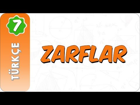7. Sınıf Türkçe | Zarflar