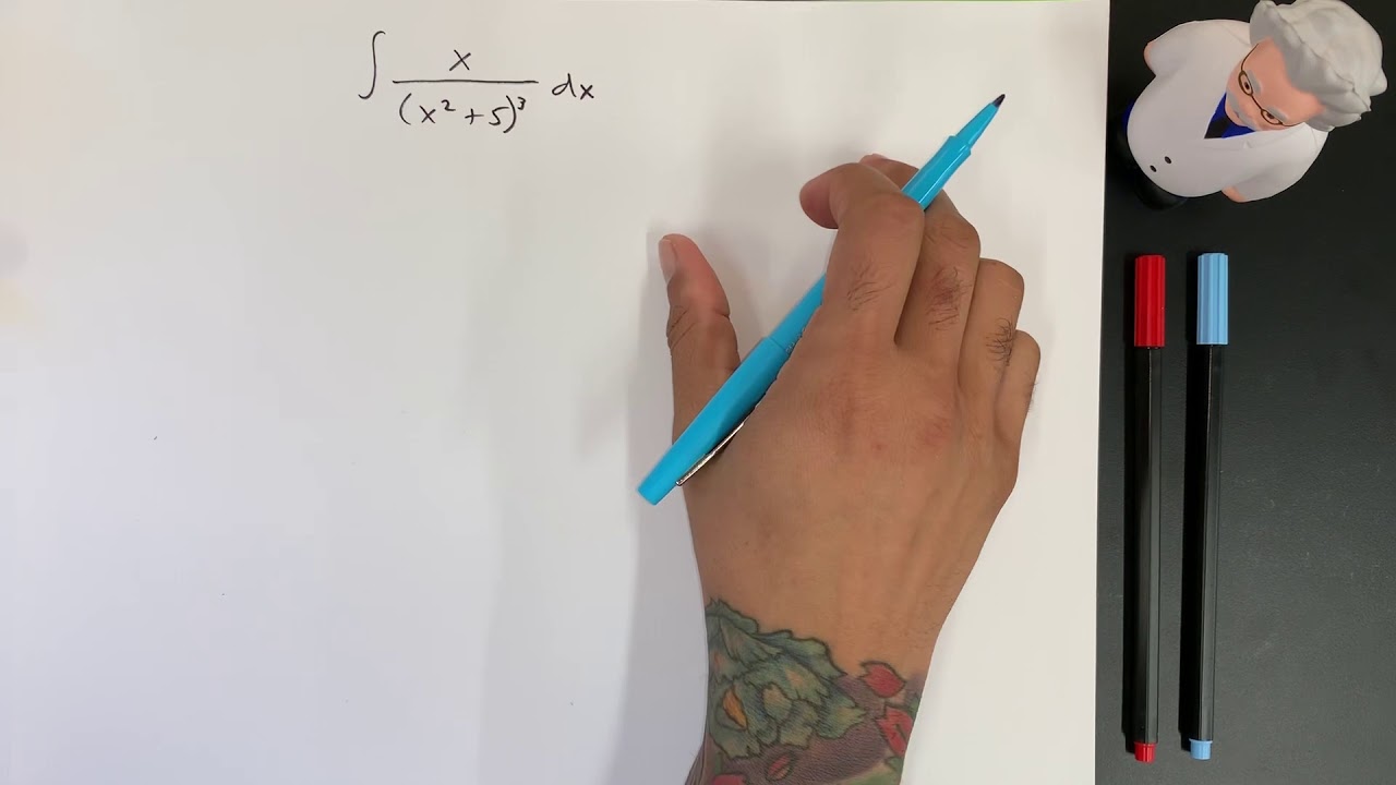 TRICKY INTEGRALS in CALCULUS 1. Using U-SUBSTITUTION. - YouTube