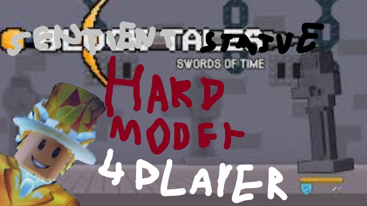 Sentient statue full party hardmode+ - YouTube