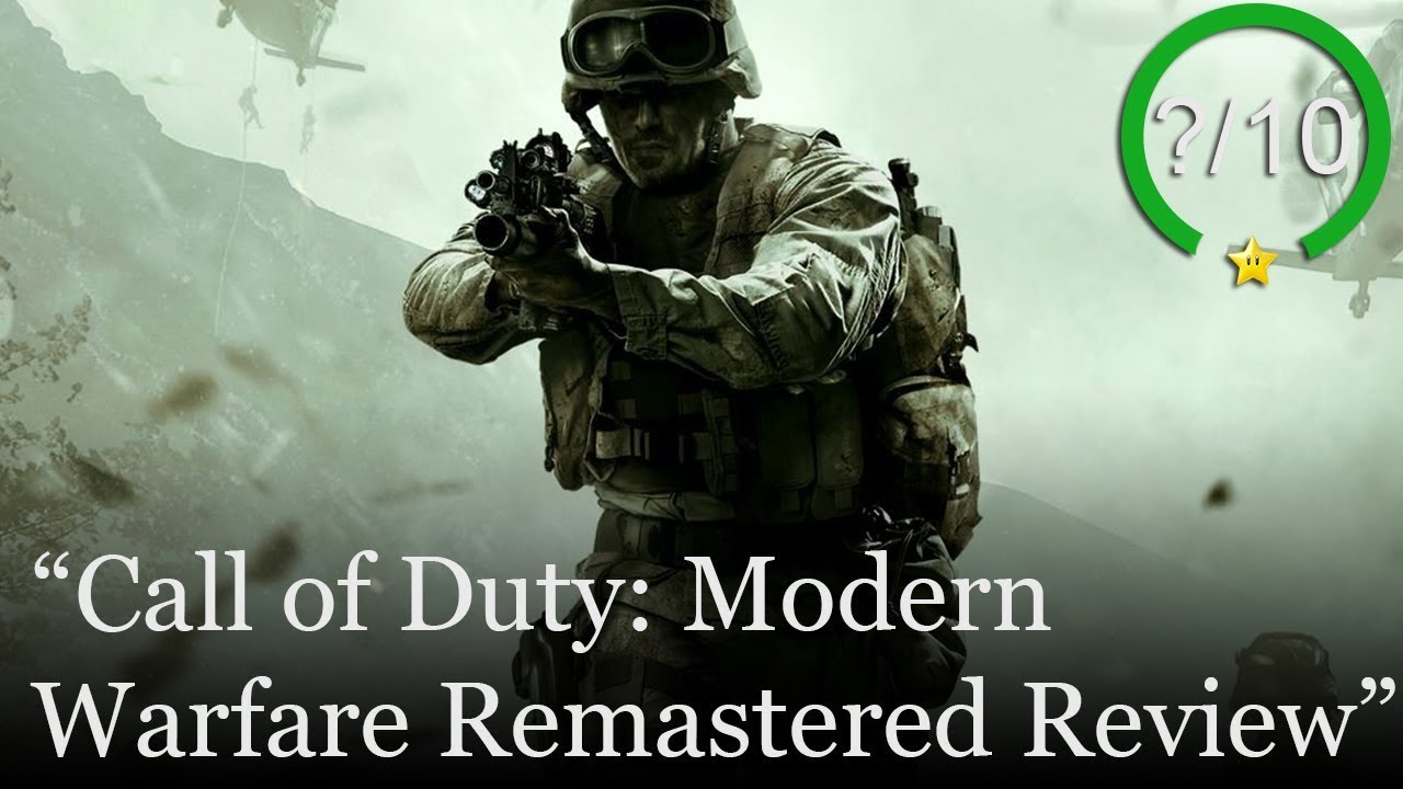 Call of Duty: Modern Warfare Remastered PS4 Review - YouTube