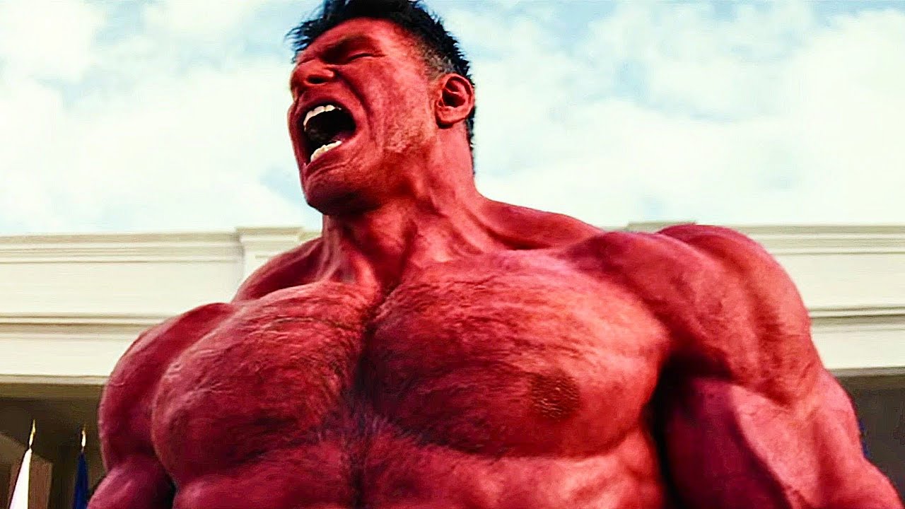 Red Hulk Vs Steve Rogers [Part -1] Full [4k] Fight scene 🥶 • CAPTAIN ...