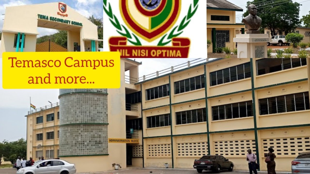 Tema Senior High School Campus. Temasco campus tour. - YouTube