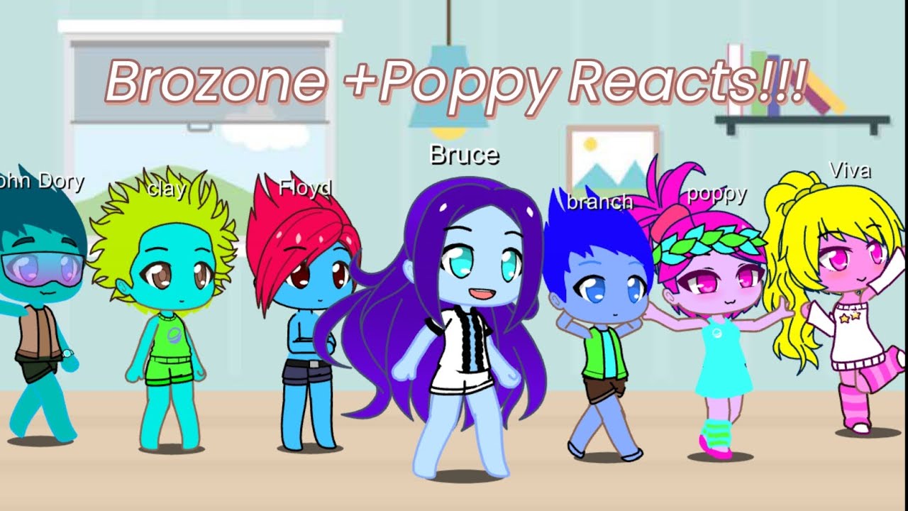 Brozone + Poppy and Viva react!!! - YouTube